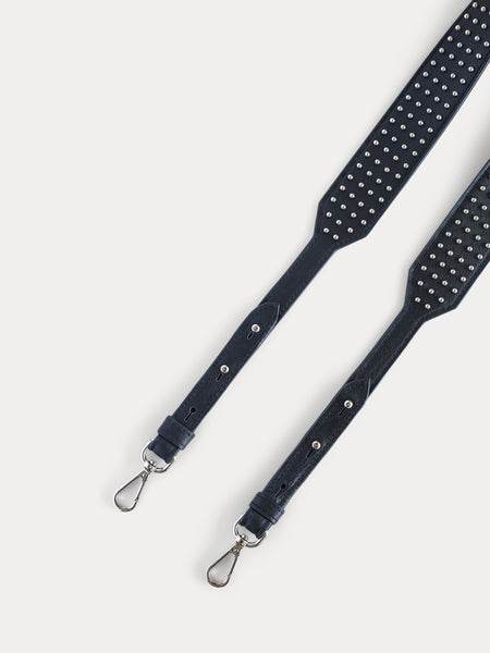 Madison. Black Studded Bag Strap – The Escapade Bag